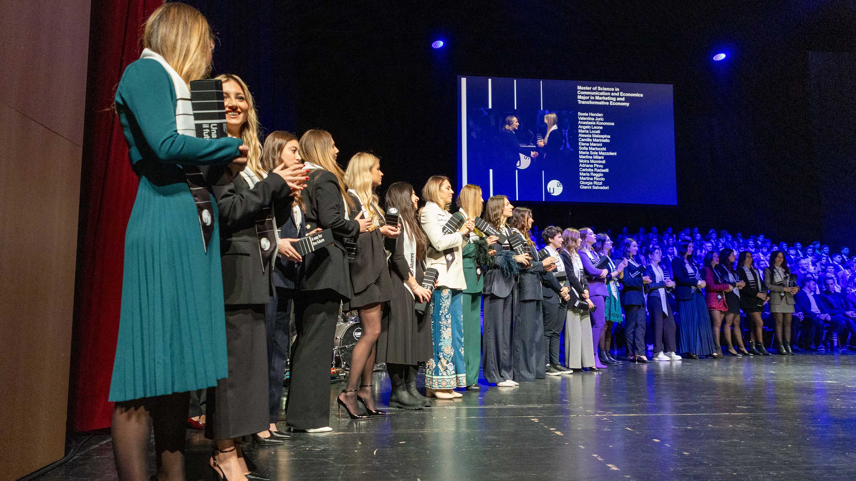 Diploma for 191 new graduates of USI Faculty of Economics